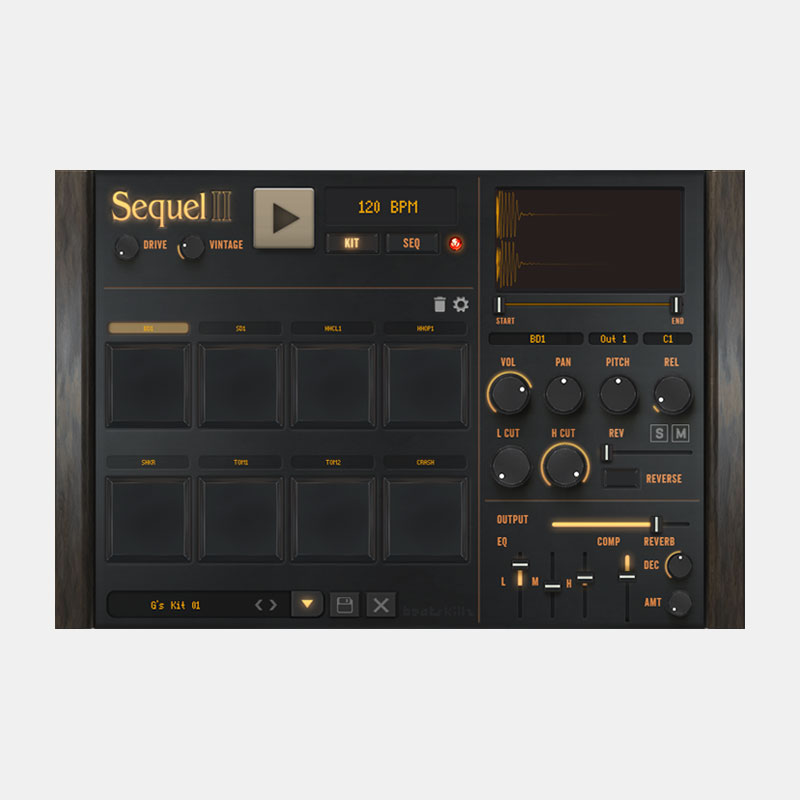 Sequel 2 - Vintage Drum Sampler / Sequencer - Beatskillz