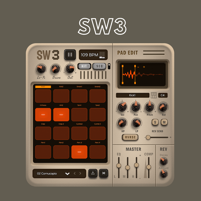 SW3 - Synthwave Drums V3